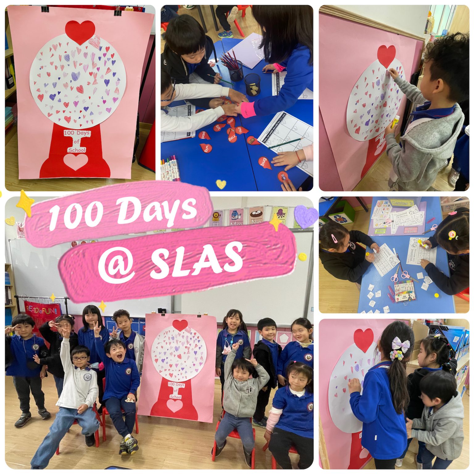 SLAS: 100 Days of School with love - Shanghai Livingston American School